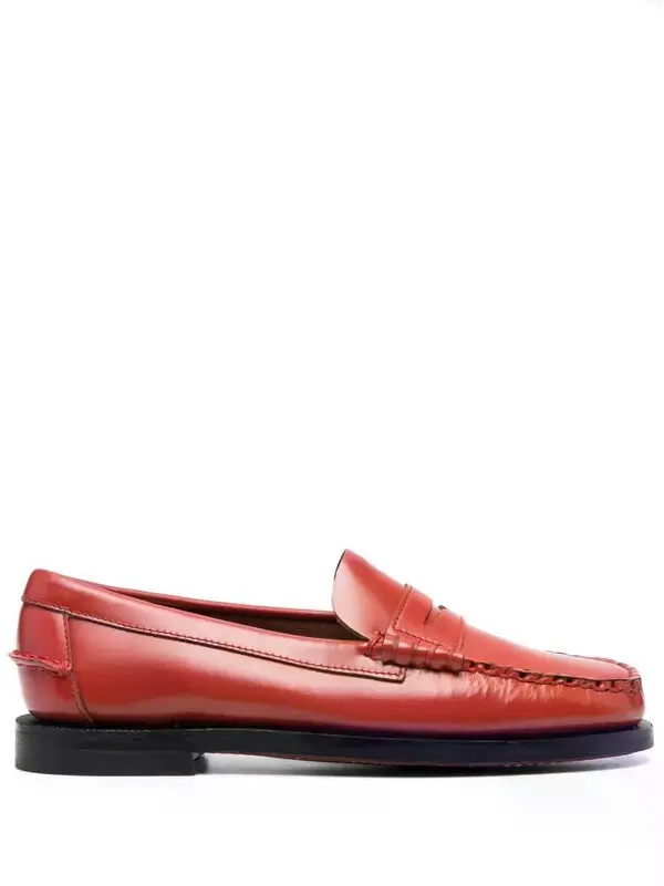 SEBAGO Leather Slip-on Loafers