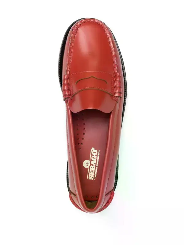 SEBAGO Leather Slip-on Loafers