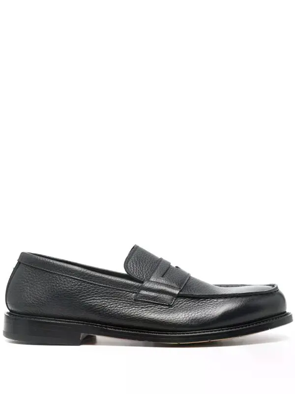 Premiata Penny Slot Leather Loafers - Blue