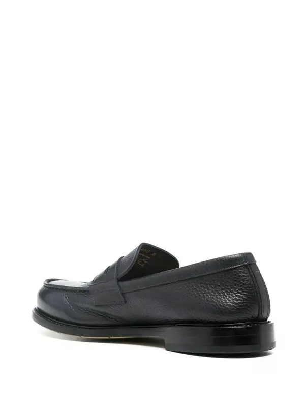 Premiata Penny Slot Leather Loafers - Blue