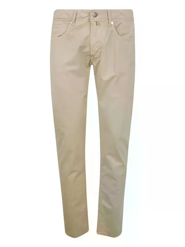 Incotex Straight-leg Trousers - Neutrals