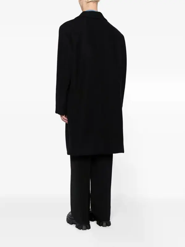 Valentino Garavani Single-breasted Virgin Wool Blend Coat