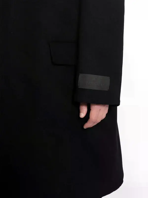 Valentino Garavani Single-breasted Virgin Wool Blend Coat