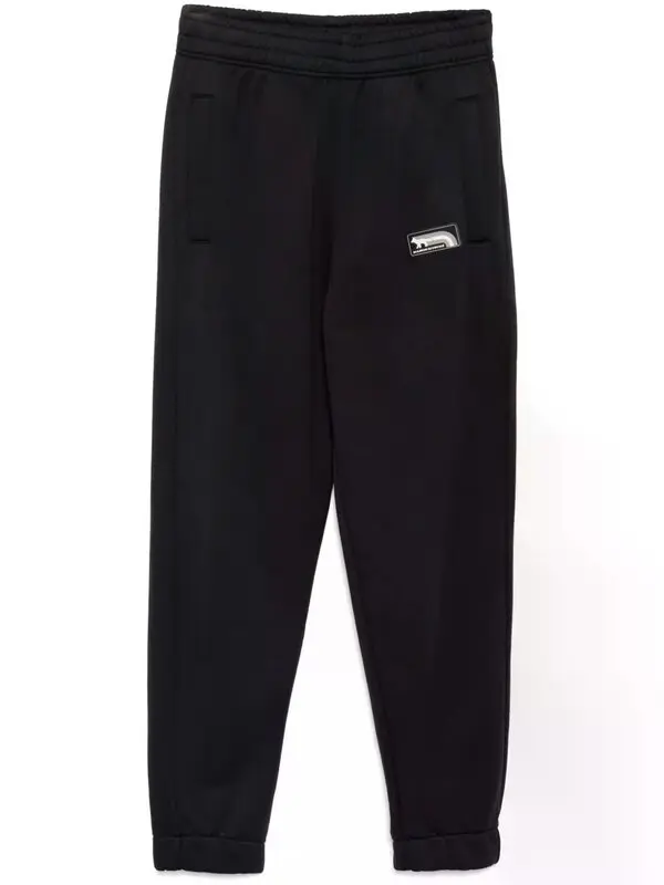 Maison Kitsuné Flash Fox Patch Sweatpants - Black