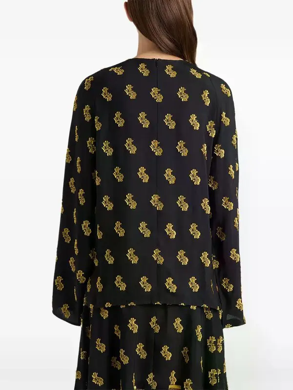Ports 1961 Graphic Print Long Sleeve Top