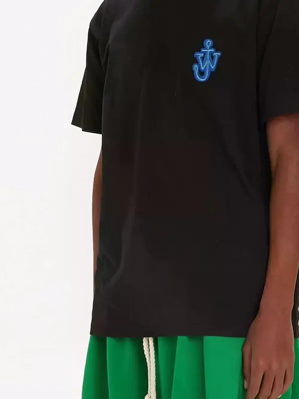 JW Anderson Anchor Logo-patch T-shirt