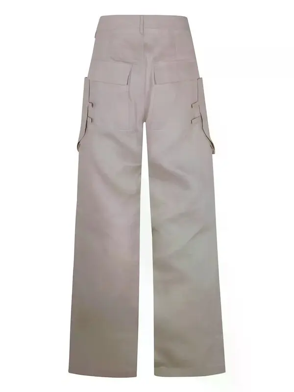 Rick Owens High-waist Straight-leg Trousers - Neutrals
