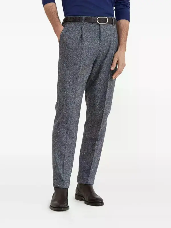 Brunello Cucinelli Pleated Tapered Trousers