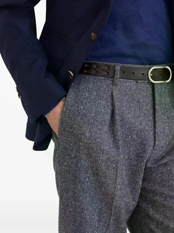 Brunello Cucinelli Pleated Tapered Trousers