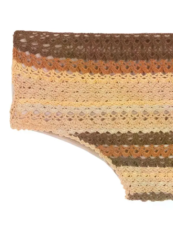 AMIR SLAMA Crochet Swim Briefs