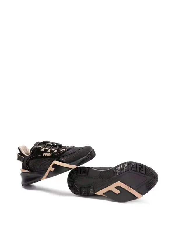 Fendi Flow Mesh Sneakers - Black