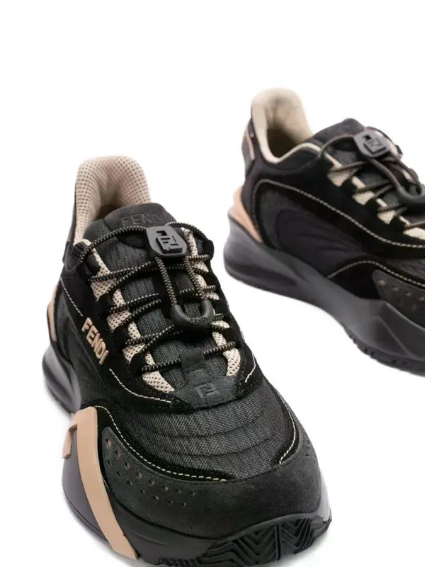 Fendi Flow Mesh Sneakers - Black