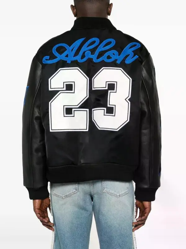 Off-White Baseball Over Varsity Jacket