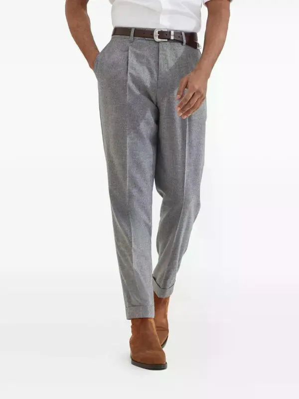 Brunello Cucinelli Flannel Trousers