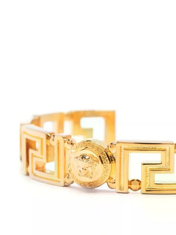 Versace Medusa Greca Cuff Bracelet