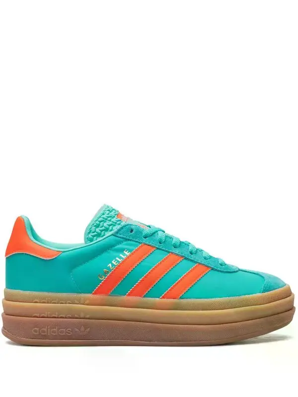 Adidas Gazelle Bold Flatform Sneakers - Green