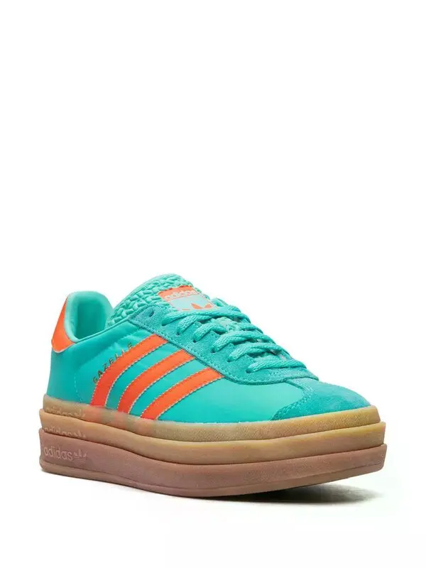 Adidas Gazelle Bold Flatform Sneakers - Green