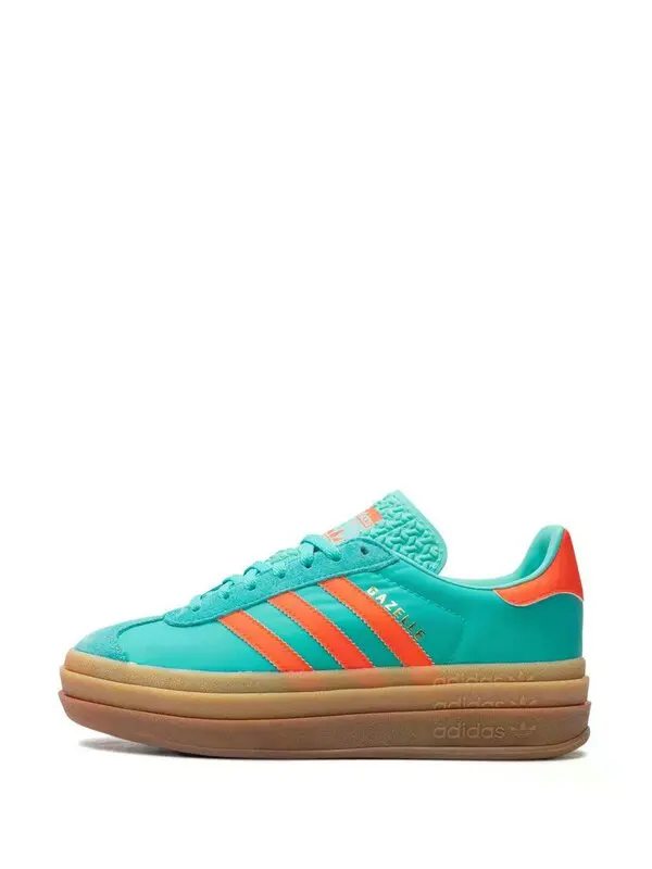 Adidas Gazelle Bold Flatform Sneakers - Green
