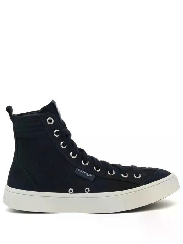 COURREGES Canvas 01 High-top Sneakers