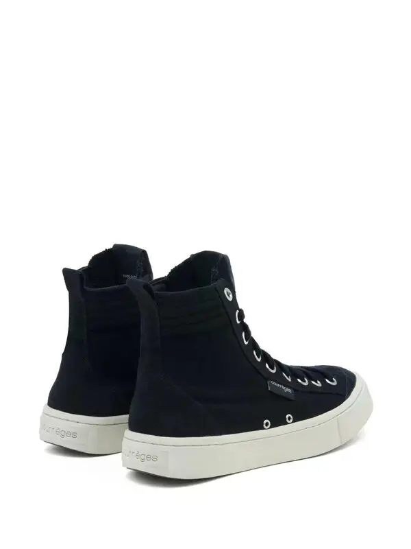 COURREGES Canvas 01 High-top Sneakers