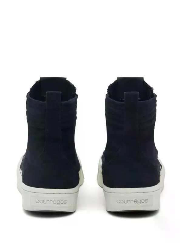 COURREGES Canvas 01 High-top Sneakers