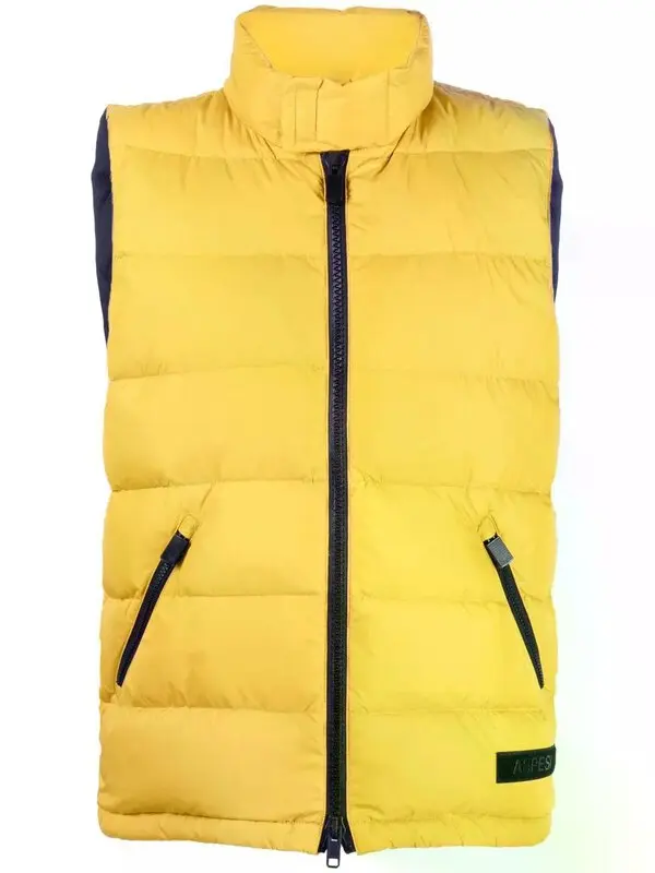 Aspesi Padded Down Gilet - Yellow