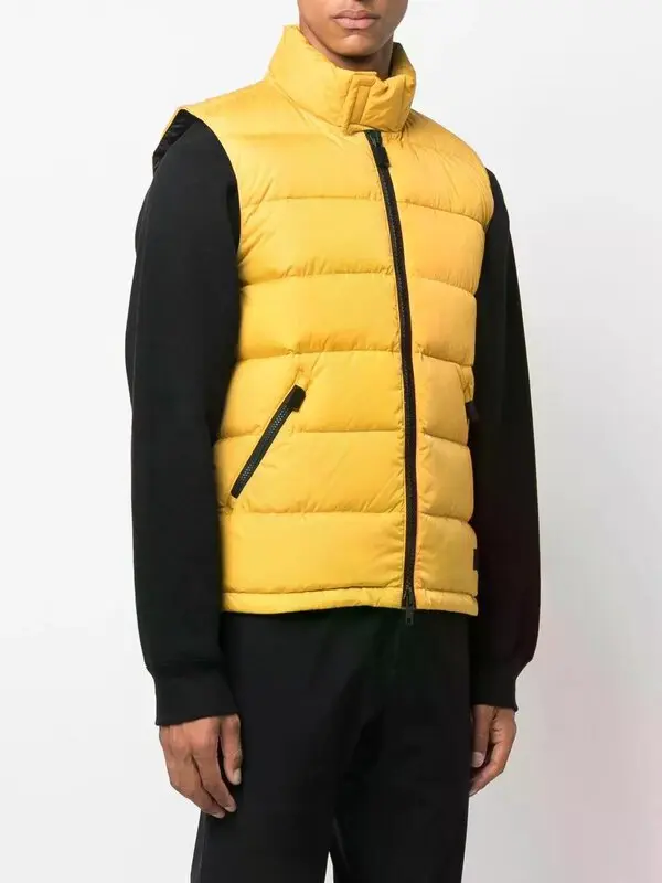 Aspesi Padded Down Gilet - Yellow