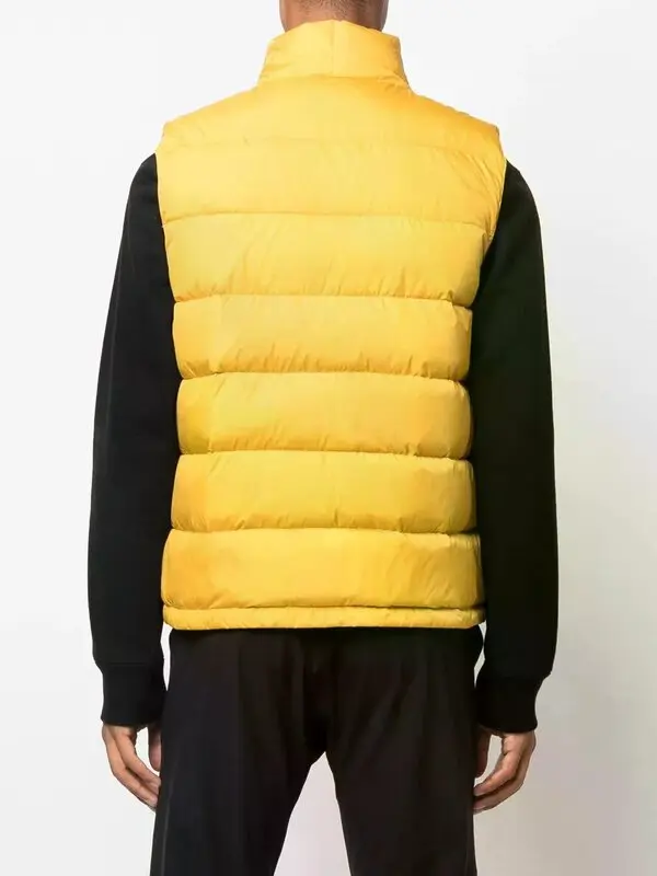 Aspesi Padded Down Gilet - Yellow