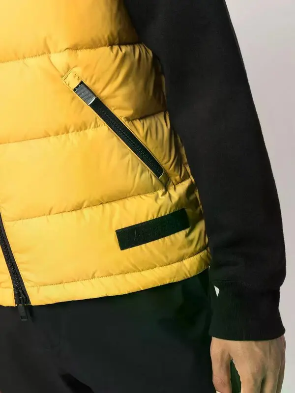 Aspesi Padded Down Gilet - Yellow