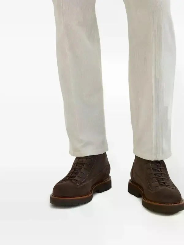 Brunello Cucinelli Suede Hiking Boots