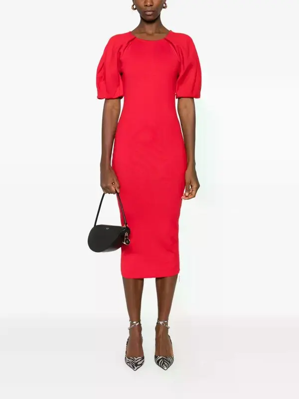 Elisabetta Franchi Zip-detail Midi Dress
