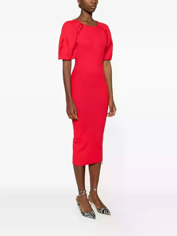 Elisabetta Franchi Zip-detail Midi Dress