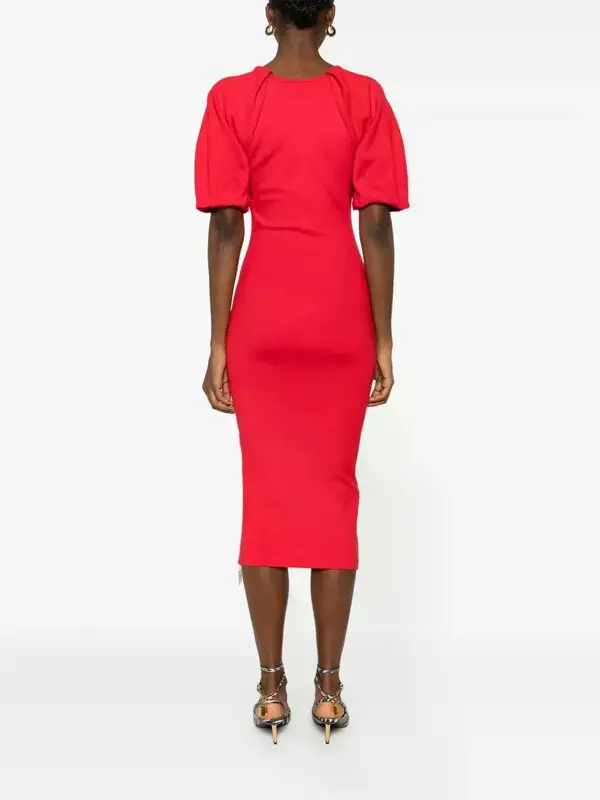Elisabetta Franchi Zip-detail Midi Dress