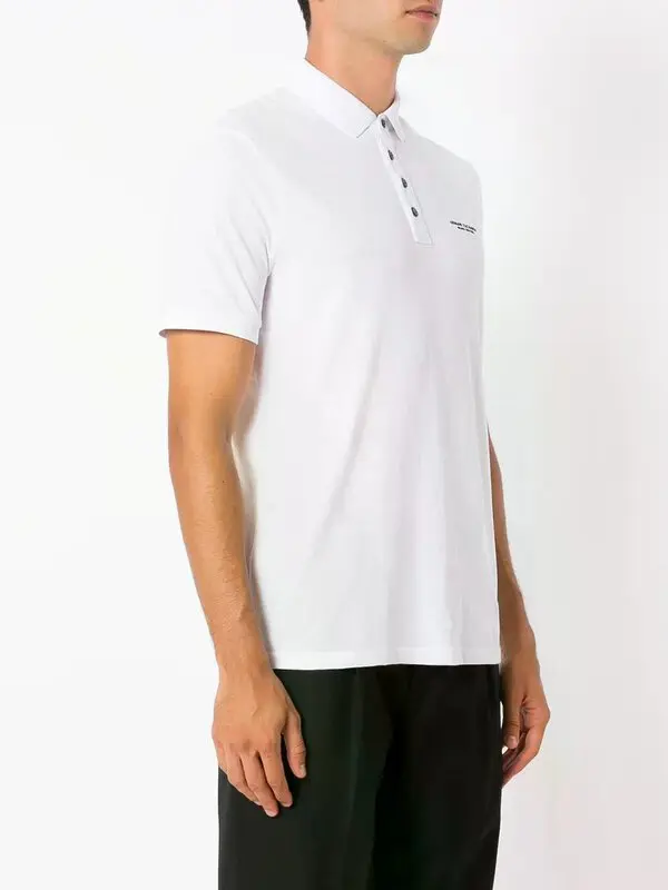 Armani Exchange Logo-print Polo Shirt