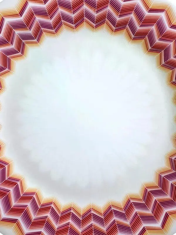 Missoni Zig Zag Jarris Diner Plate