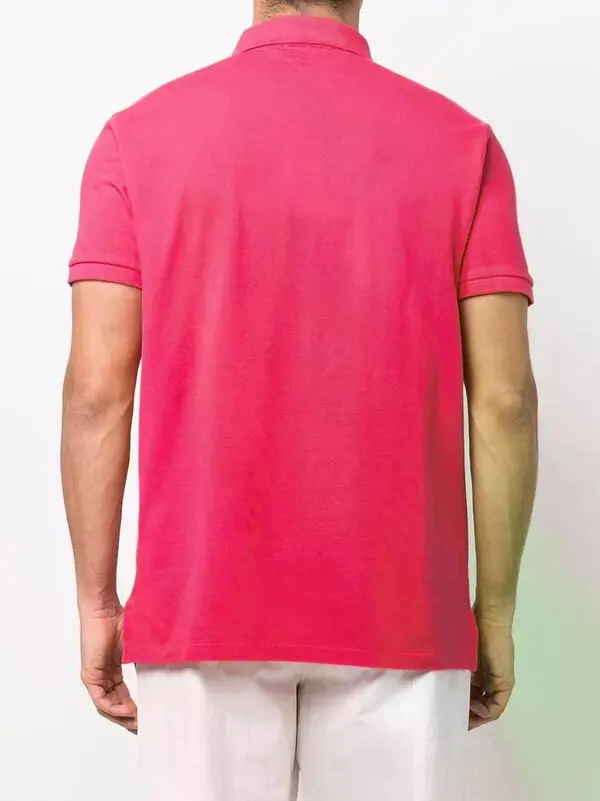 Polo Ralph Lauren Piqué Embroidered Polo Shirt - Pink