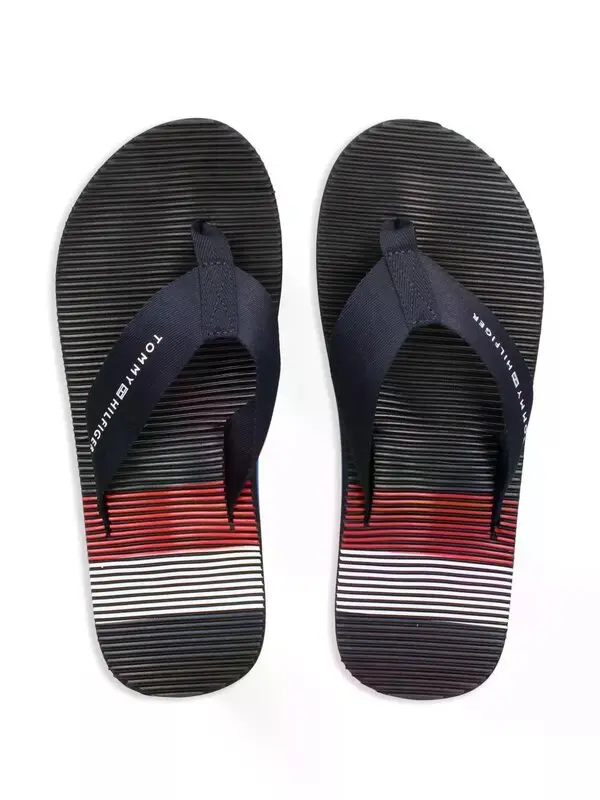 Tommy Hilfiger Logo-print Flip Flops