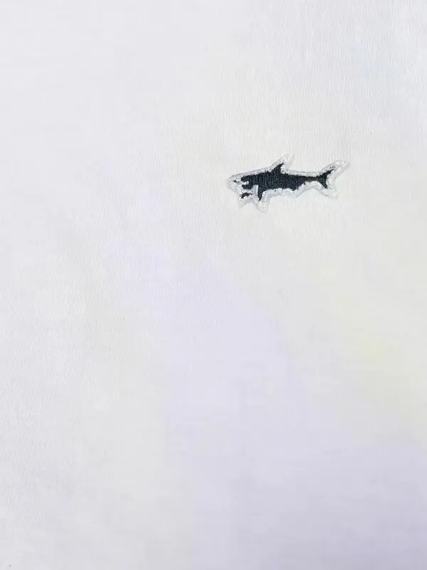 Paul & Shark Shark Motif T-shirt - White