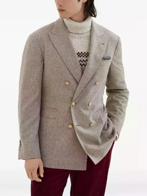 Brunello Cucinelli Flannel Blazer
