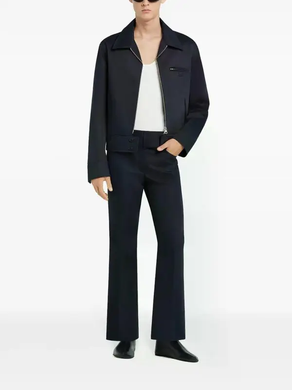 COURREGES Zip-up Jacket - Blue