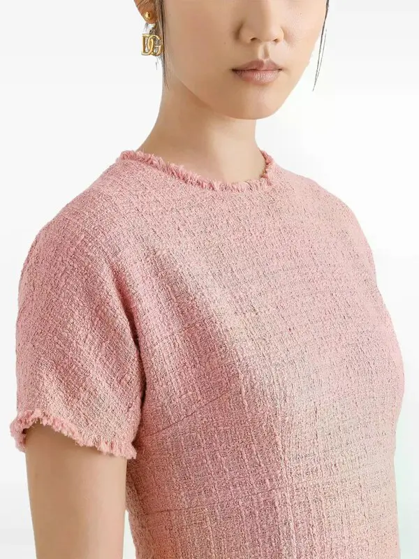 Dolce & Gabbana Dna Tweed Mini Dress