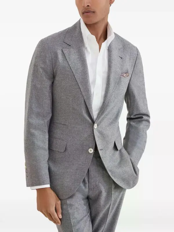 Brunello Cucinelli Flannel Blazer
