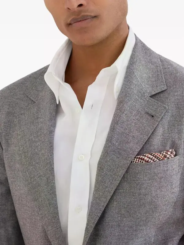 Brunello Cucinelli Flannel Blazer
