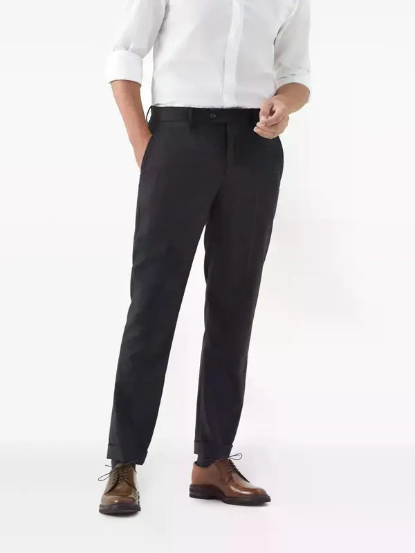 Brunello Cucinelli Tapered-leg Wool Trousers