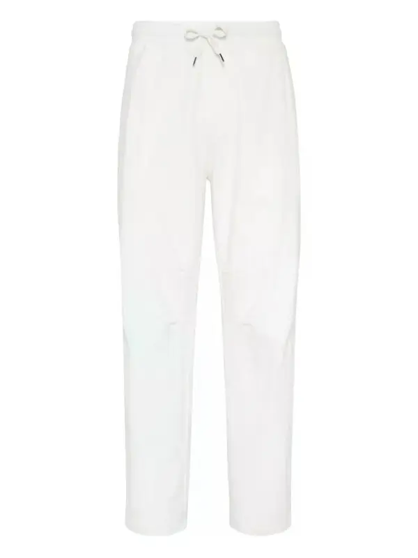 Brunello Cucinelli French Terry Trousers - White