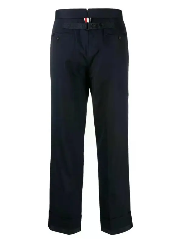 Thom Browne Tailored Cropped Trousers - Blue