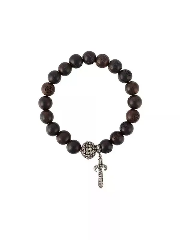 LOREE RODKIN Sapphire And Diamond Charm Bracelet - Brown