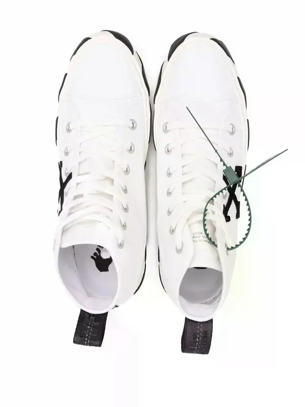 Off-White Vulcanized Mid-top Sneakers