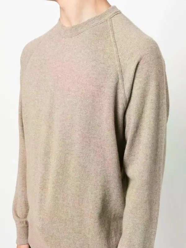 DRUMOHR Crew-neck Cashmere Jumper - Neutrals