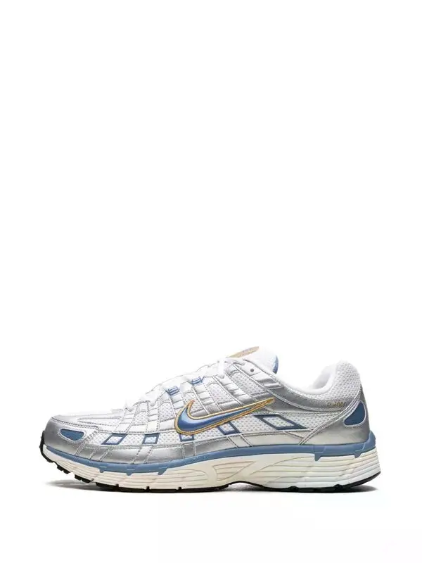 Nike P-6000 Metallic Sneakers - White